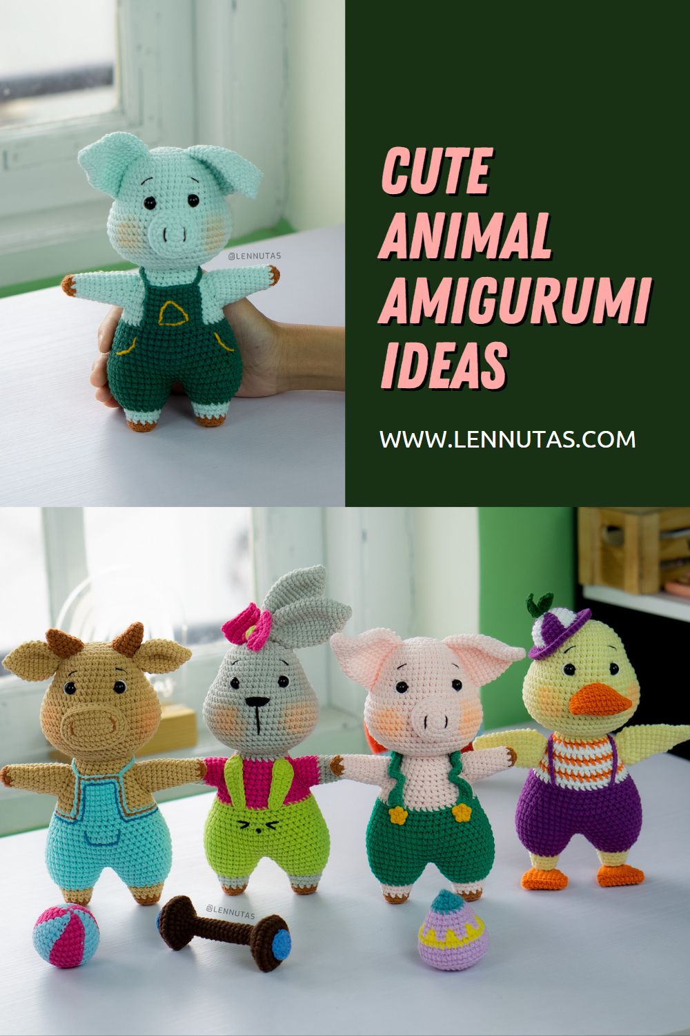 5 Adorable and Easy Crochet Animals You Can Make This Summer